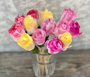 DIY Paper Napkin Roses (With Step-By-Step Instructions)