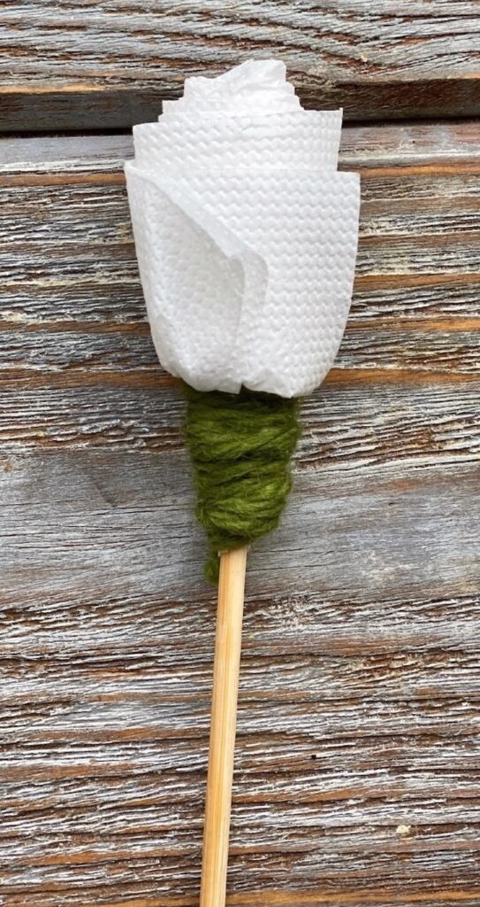 DIY Paper Napkin Roses (With Step-By-Step Instructions)