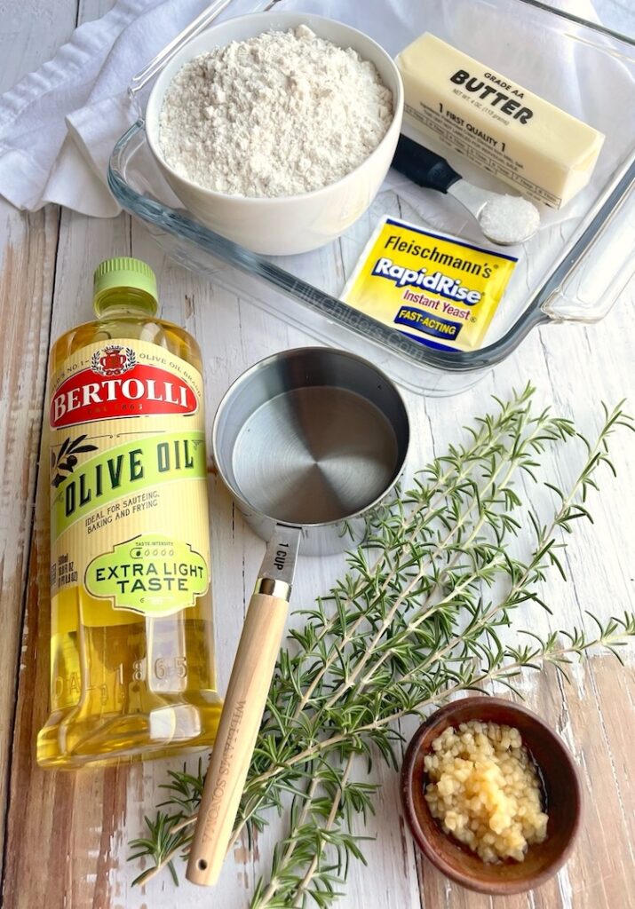 Easy Rosemary Garlic Focaccia Bread Recipe