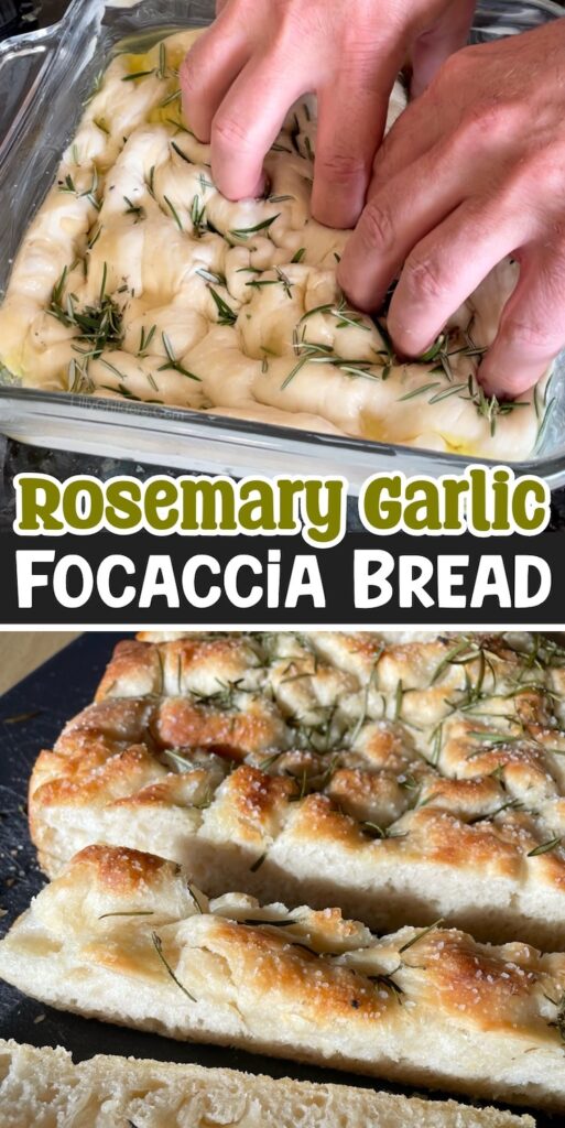 Easy Rosemary Garlic Focaccia Bread Recipe