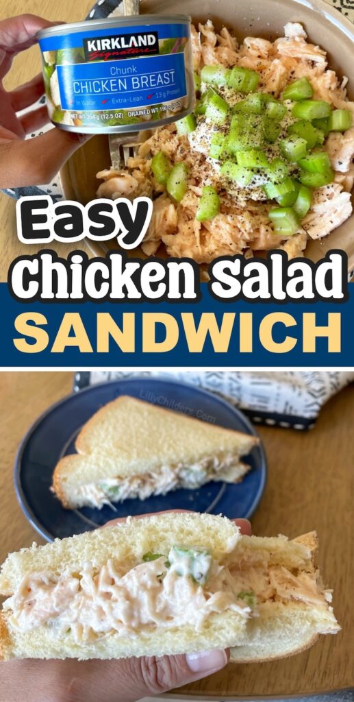 Easy Classic Chicken Salad Sandwich Recipe
