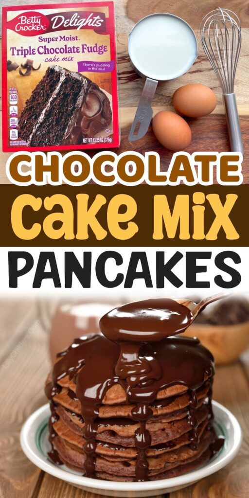Easy Cake Mix Pancakes (So Many Fun Flavor Options!)